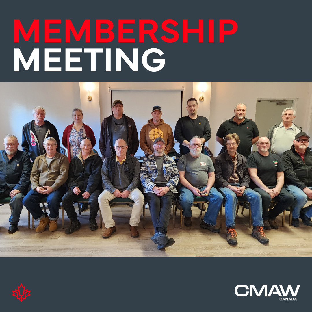 Membership Meeting in Parksville - CMAW